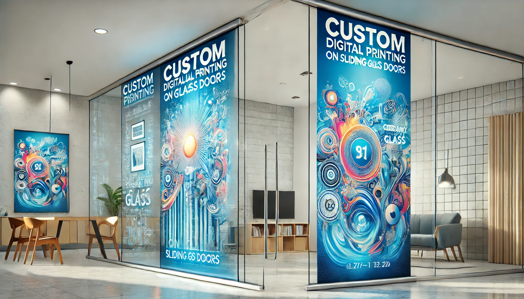 Individueller Digitaldruck auf Glas – Ihr Lieblingsfoto auf Glastüren & Schiebetüren